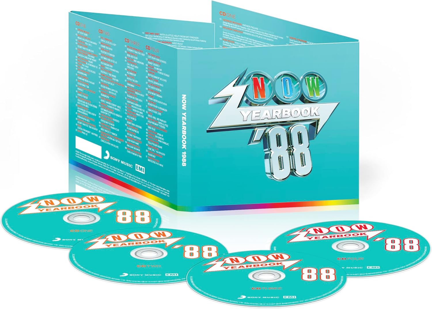 NOW – Yearbook 1988 (4CD): Amazon.co.uk: CDs & Vinyl