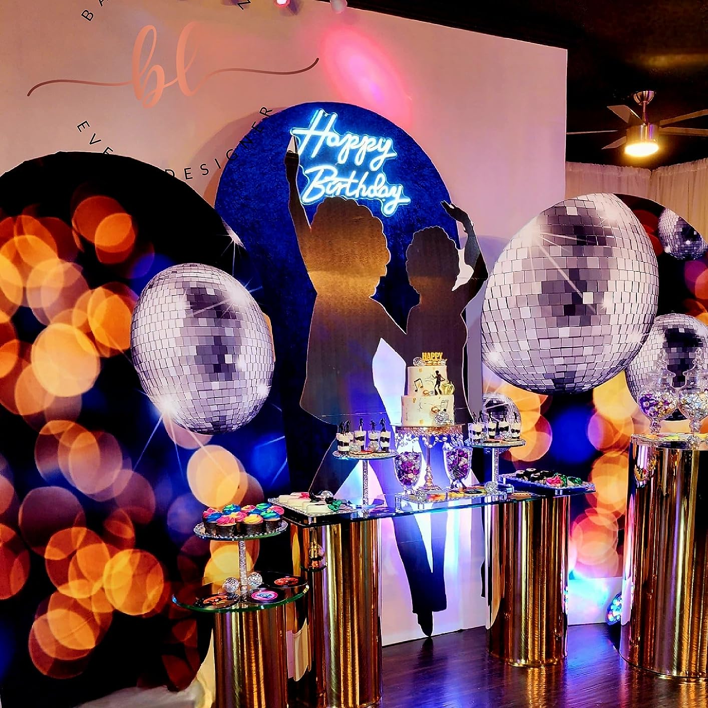 $14/mo - Finance SP12460 Disco Couple Silhouette Dancing Cardboard ...