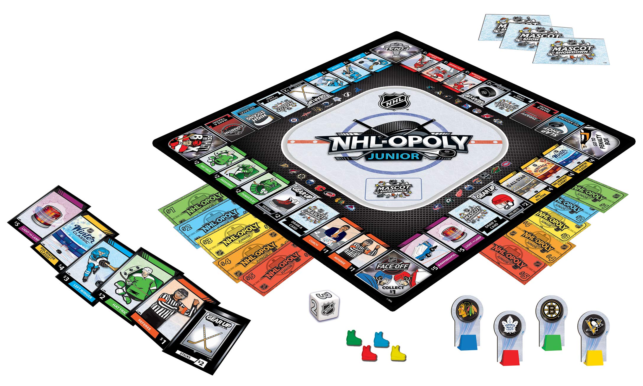 Snapklik.com : MasterPieces NHL Opoly Junior Board Game