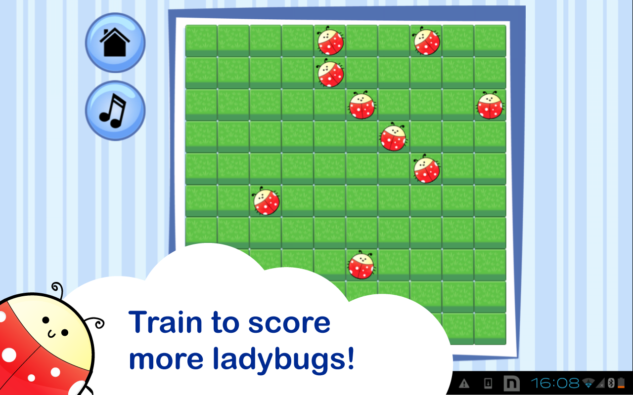 Brain Trainer with Ladybug: test your brain age, memory and attention ...