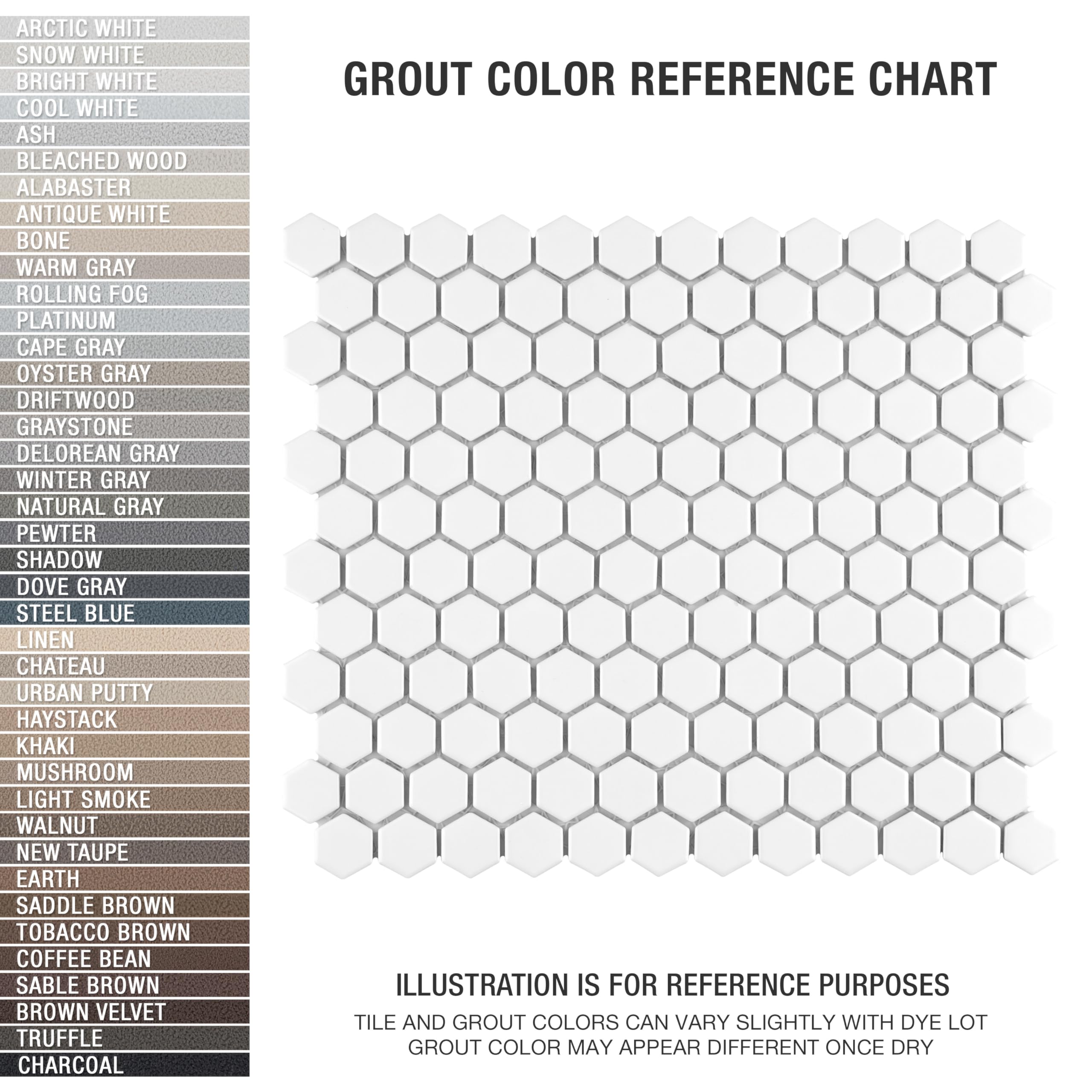 Daltile Grout Color Chart Color Guard Grout Stain SGM, Inc.