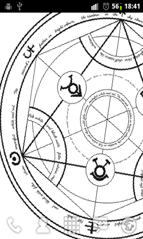 Alchemy Circle Wallpaper