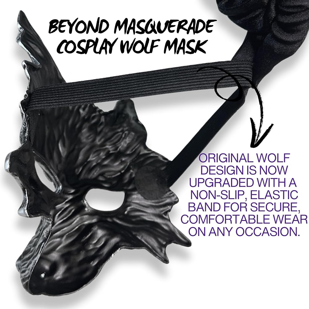 Beautiful Masquerade Masks Wolf Amazon.com: Wolf Mask Animal