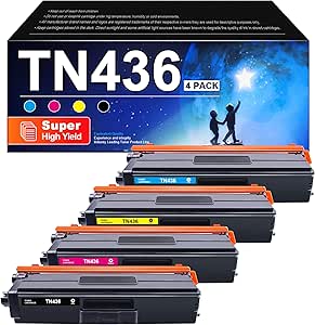 Amazon.com: TN436 Toner - TN433 High Yield MFC-L8900CDW Replacement for Brother TN436 Toner ...