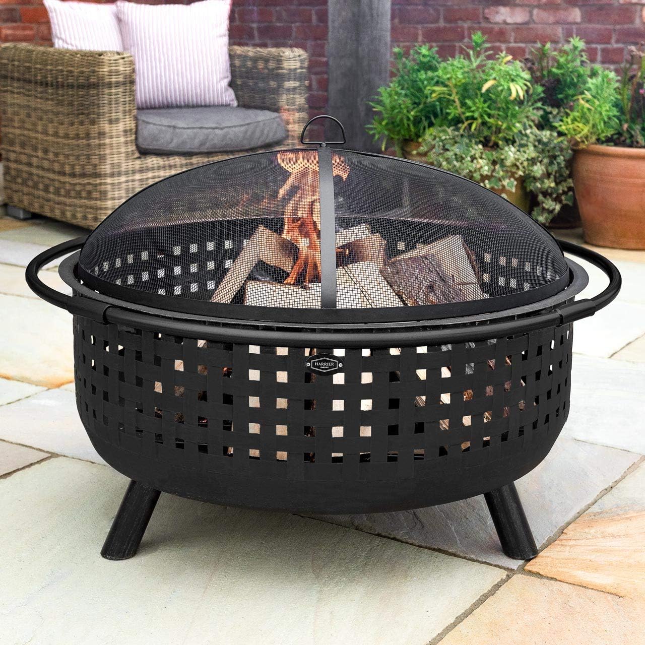Harrier Outdoor Fire Pits [5x Styles] - Fire Pits For Garden | Suitable ...