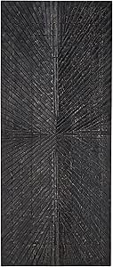 Amazon.com: Signature Design by Ashley Lenora Rustic Sunburst Wood 20 x ...
