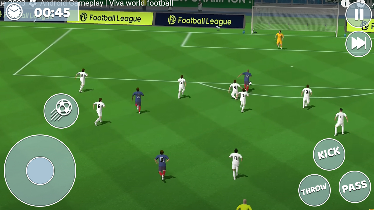 Real World Soccer League Football Championship Perfect Soccer Strike ...