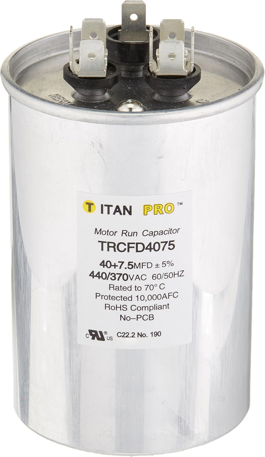 Amazon.com : Hayward HPX11023542 40+7-1/2 Uf Capacitor Replacement for ...