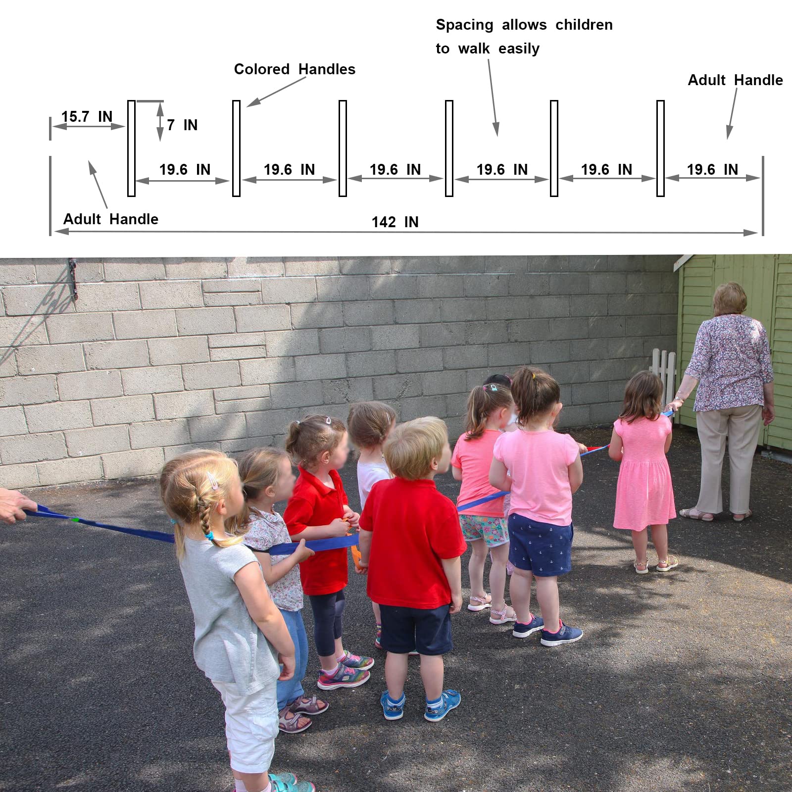 Snapklik.com : Children Safety Walking Rope