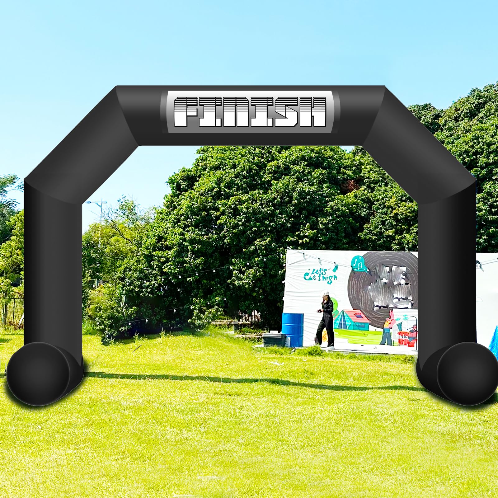Snapklik.com : Sewinfla 26Ft Inflatable Arch Start Finish Line Archway ...