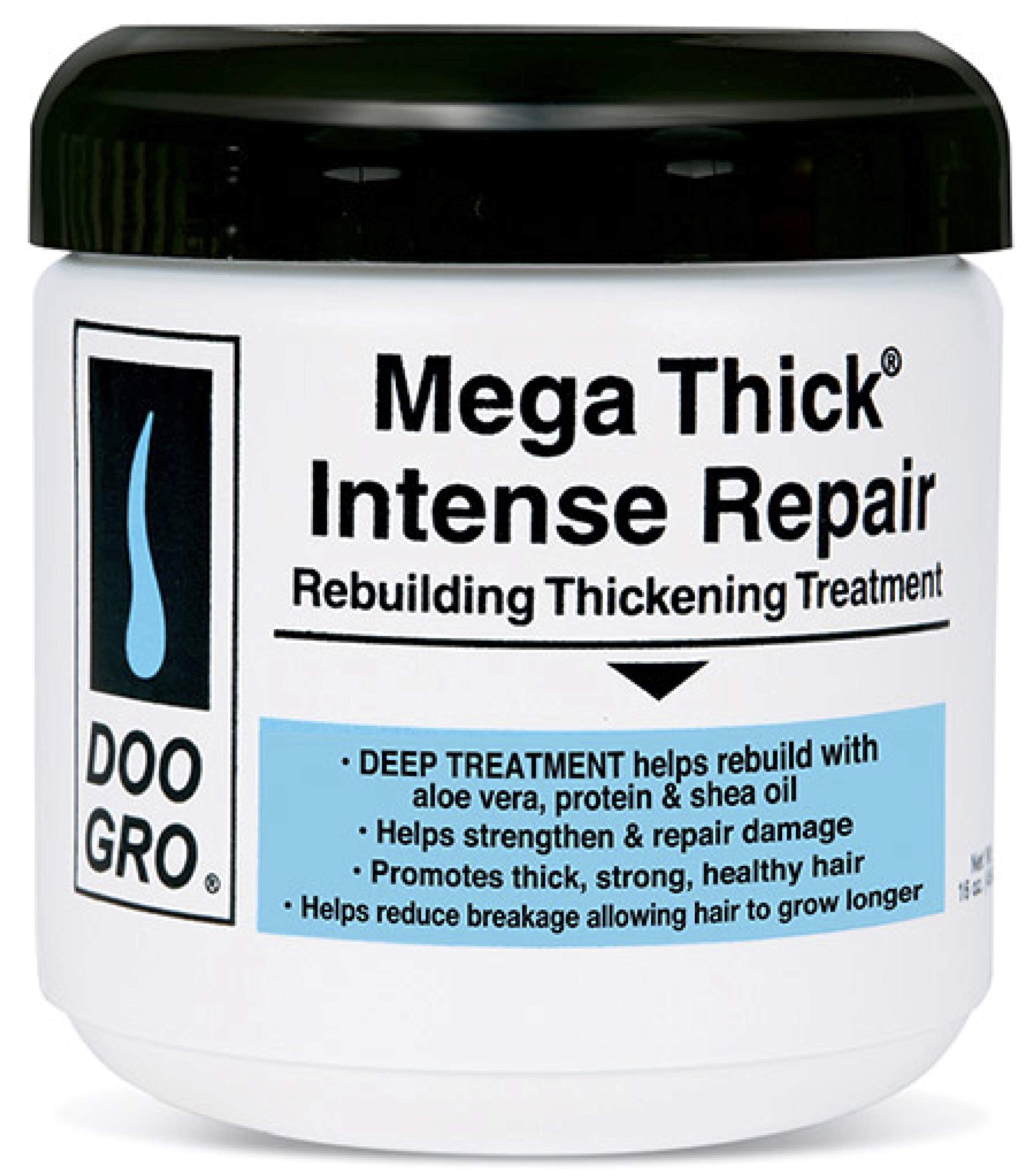 Doo Gro Mega Long Hair Vitalizer 4oz with Mega Thick Intense Repair ...