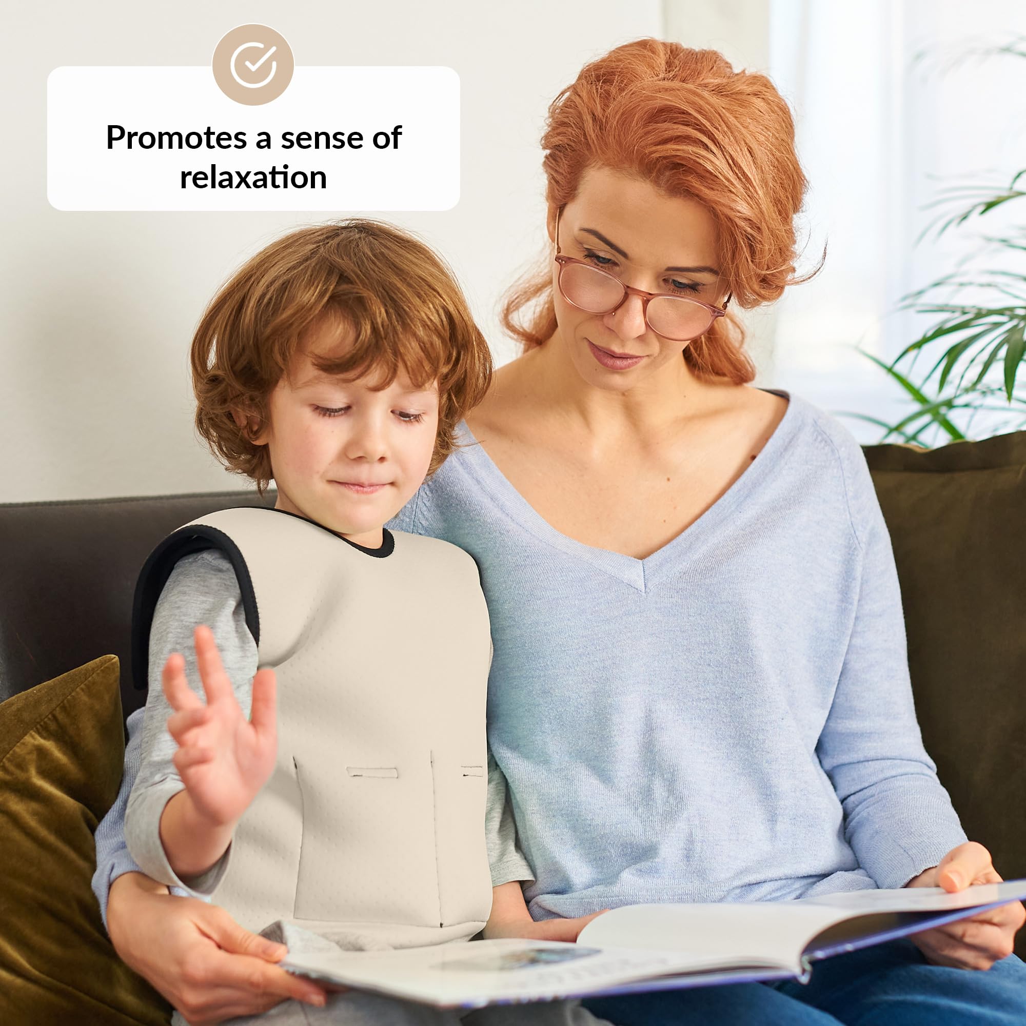 Snapklik.com : Weighted Vest For Kids Provide Deep Pressure Comfort ...