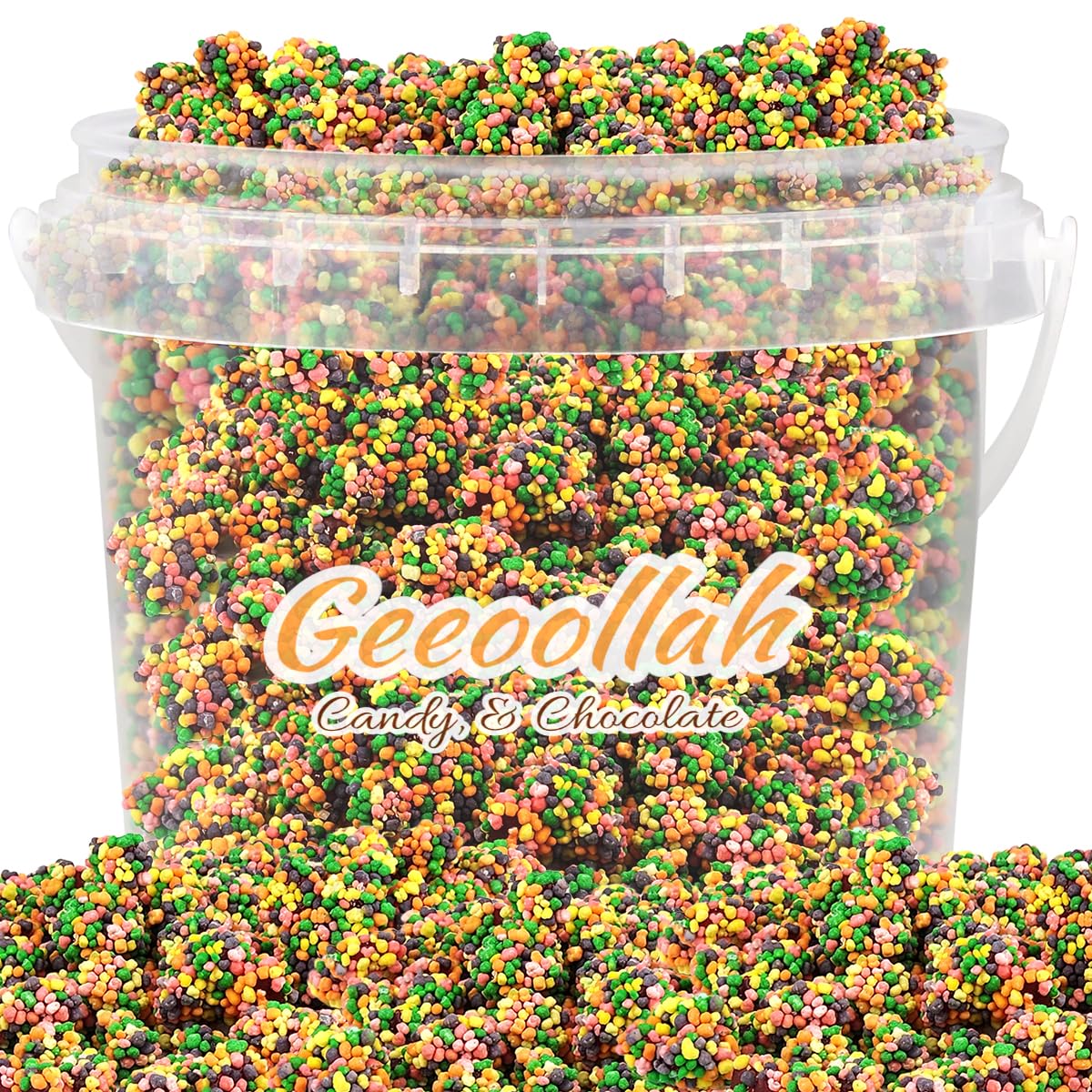 Snapklik.com : Gummy Clusters Candy, Rainbow Mix, Gummy And Crunchy Texture