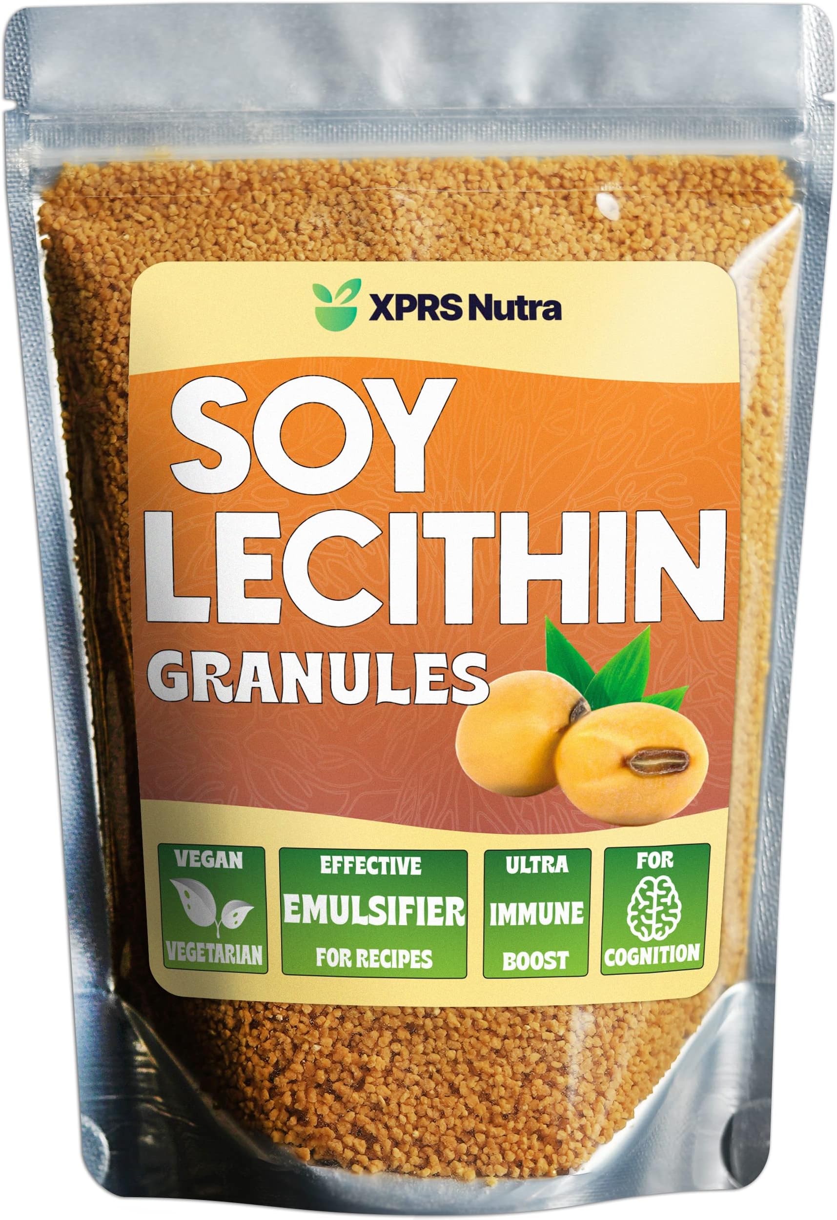 Amazon.com: Pure Soy Lecithin Powder Vegan OU Kosher Certified - 50g ...
