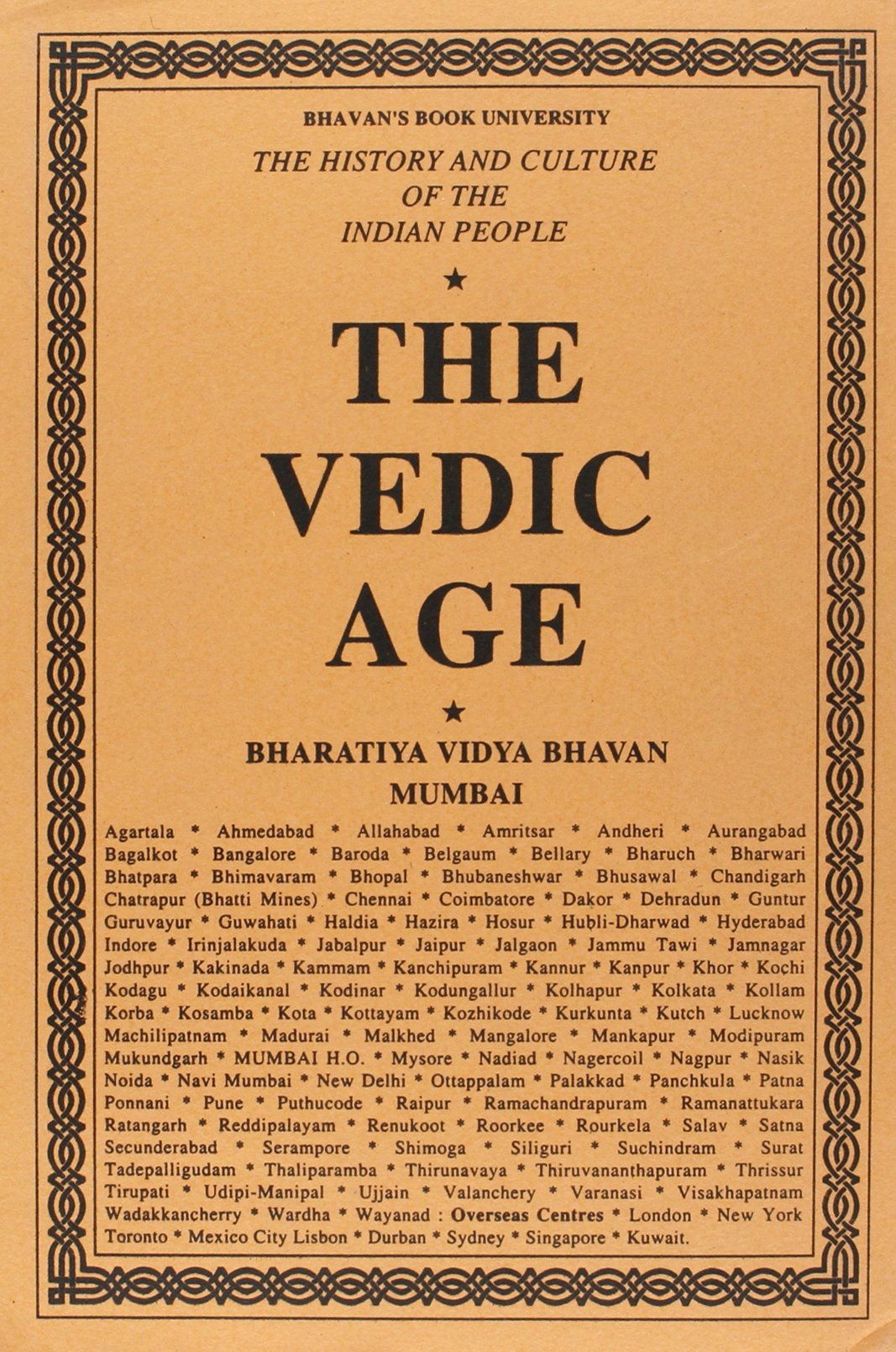 THE VEDIC AGE VOL - 1 : R.C. MAJUMDAR: Amazon.co.uk: Books