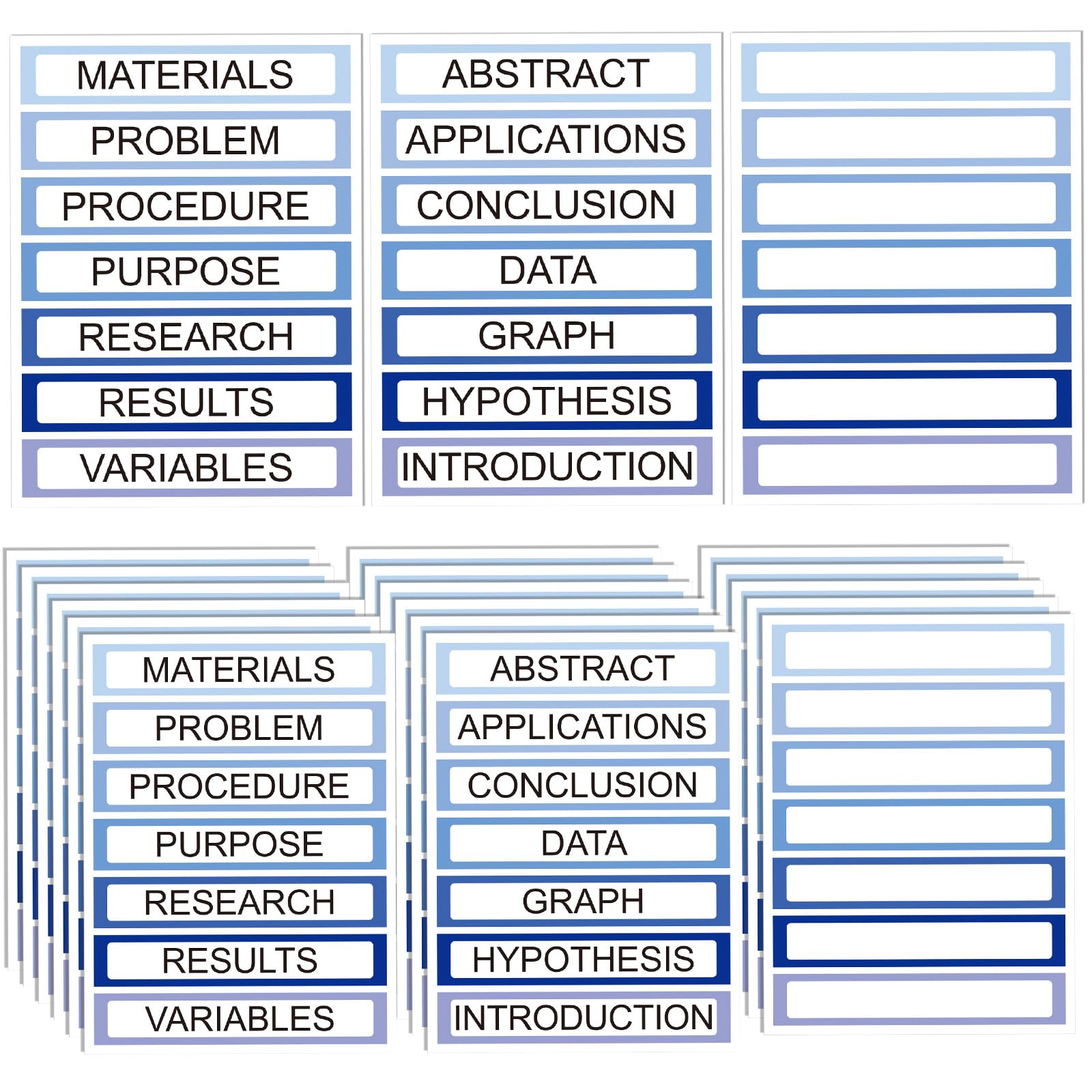 Amazon.com : Kolldenn 20 Sheets Self Adhesive Presentation Science ...