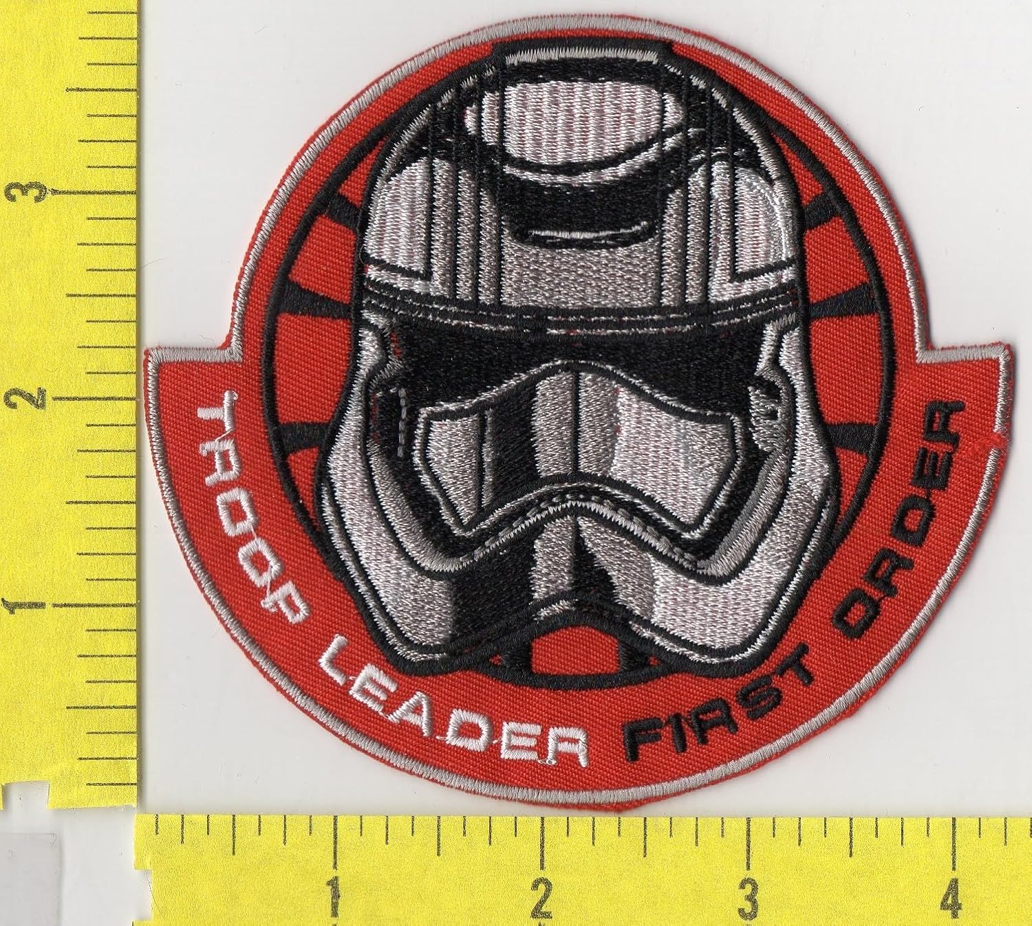 The First Order Troop Leader SW Iron on Patch JB at Amazon's ...