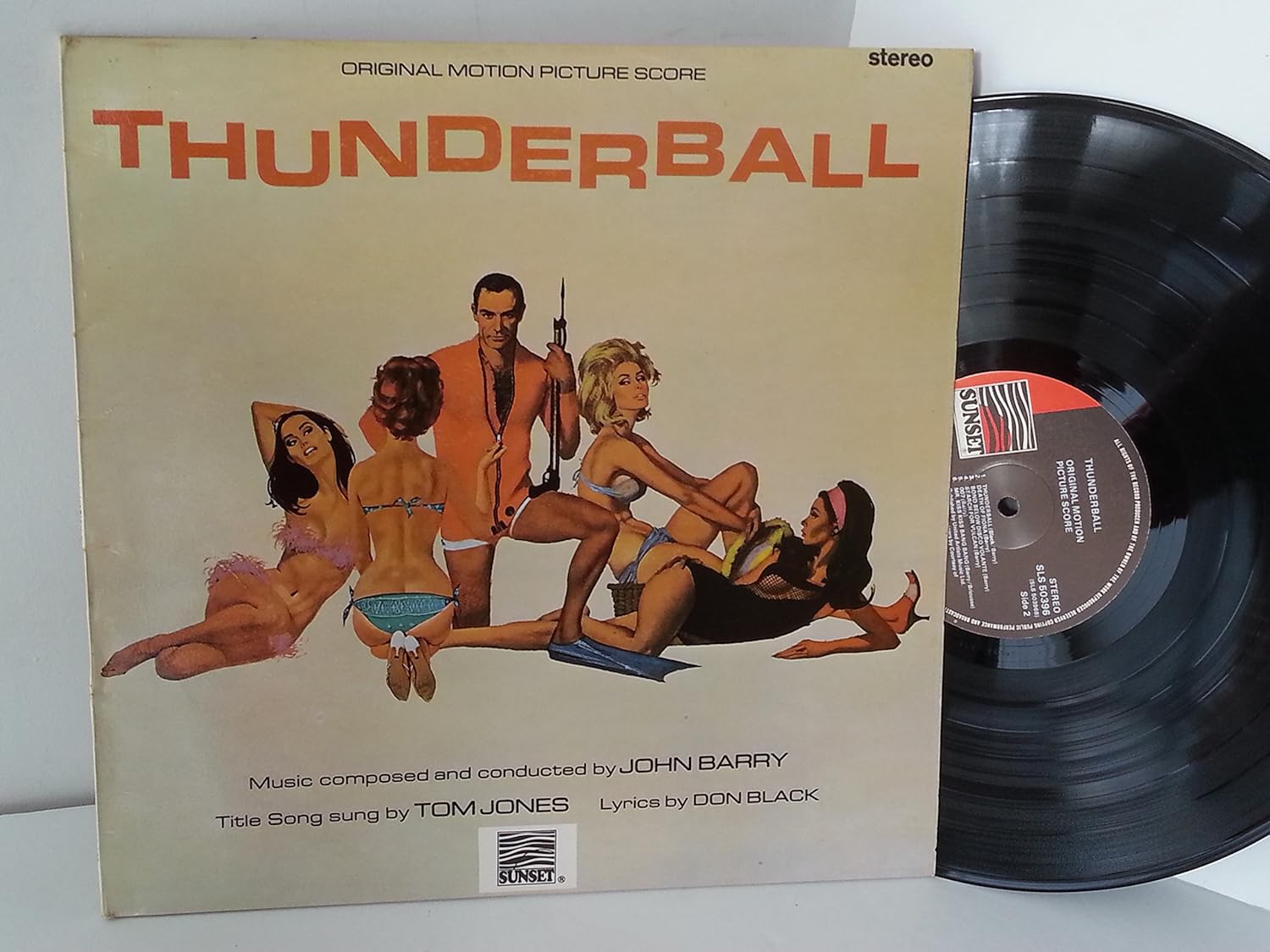 Amazon.com: JOHN BARRY thunderball original motion picture soundtrack, SLS 50396: CDs & Vinyl