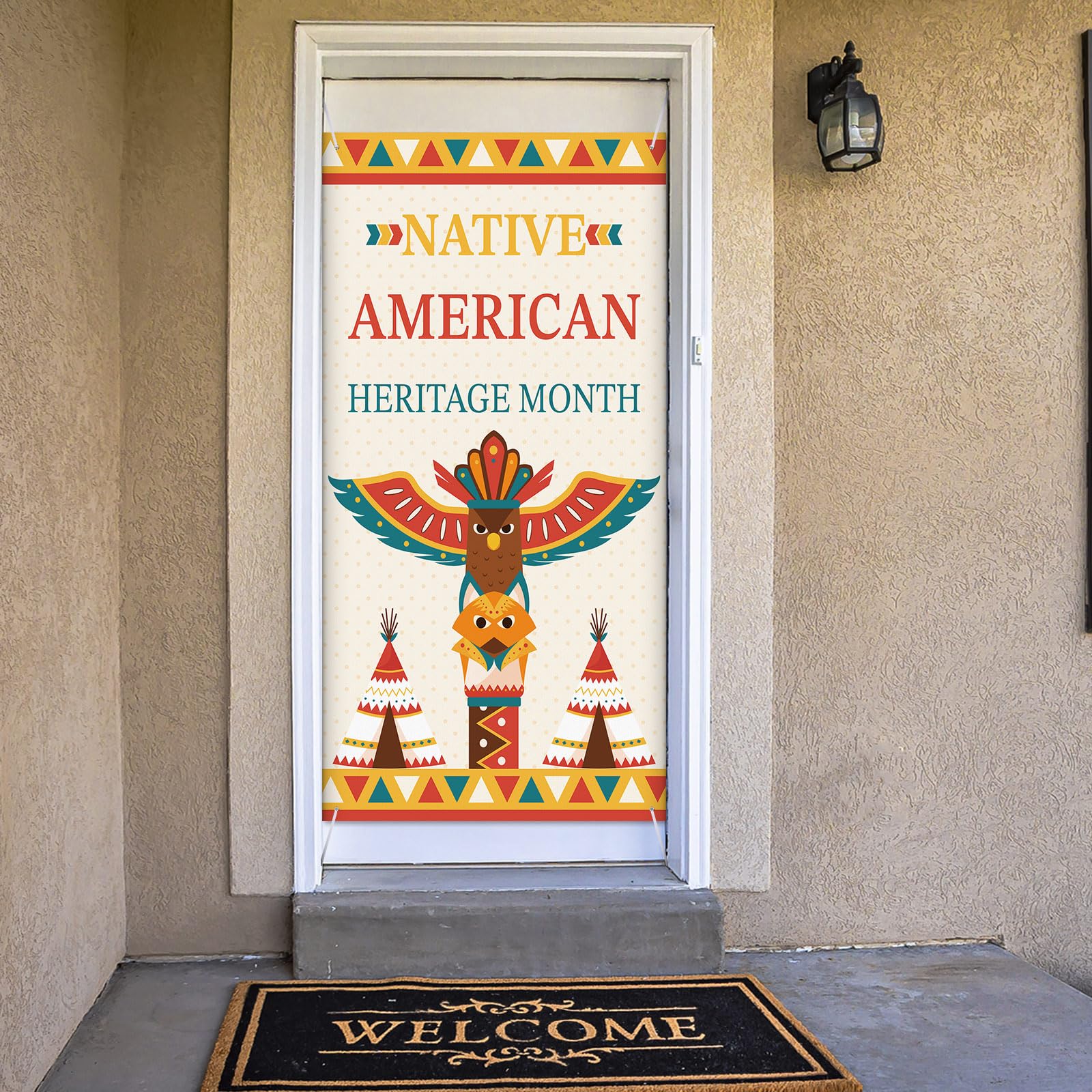Snapklik.com : 36 X 72 Native American Heritage Month Door Cover ...