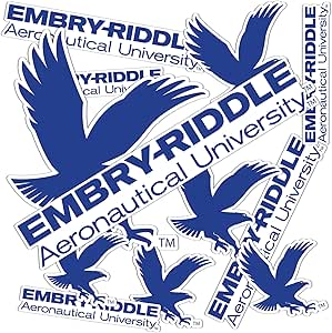 Amazon.com - Desert Cactus Embry-Riddle Aeronautical University Sticker ...