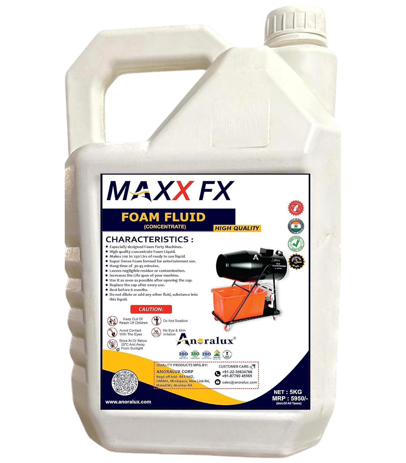 Maxx-fx Foam Fluid Concentrate : Amazon.in: Car & Motorbike