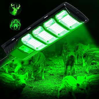 Amazon.com: BINGLUX Hog Lights for Night Hunting - 10000LM Green Hog ...