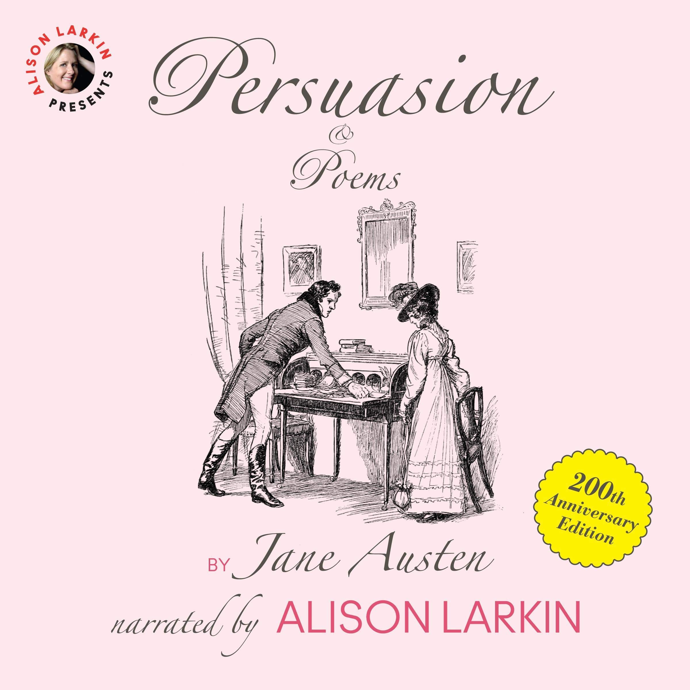 Persuasion and Poems: Austen, Jane, Larkin, Alison: 9781518928925 ...