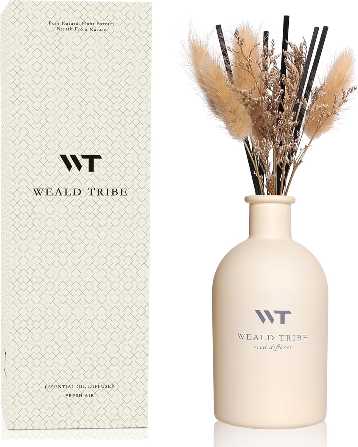 Amazon.com: Flower Reed Diffuser Set Cashmere Tobacco Scent for ...
