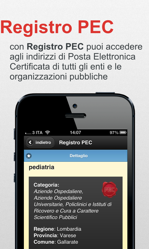 Registro PEC - App on Amazon Appstore