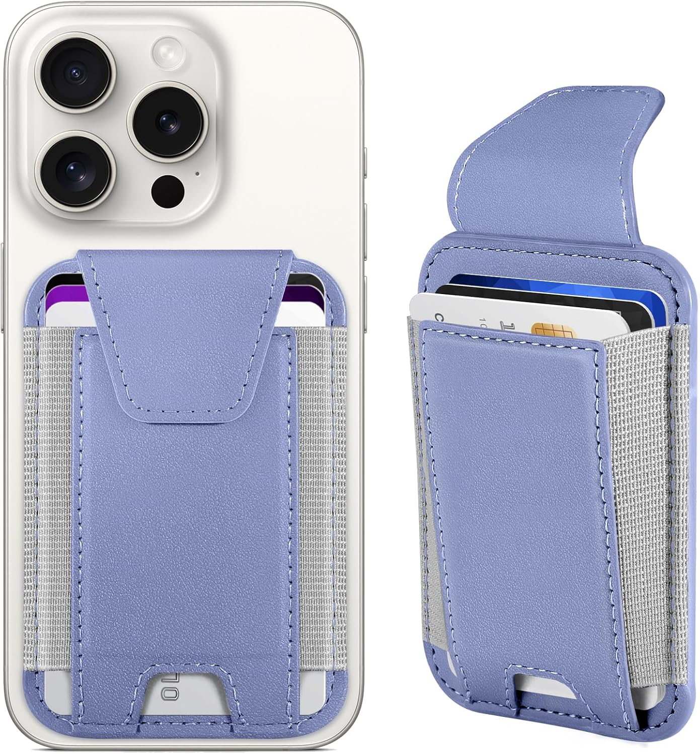 Amazon.com: Miroddi for MagSafe Wallet with Privacy Flap, Strongest Magnetic Card Holder for ...