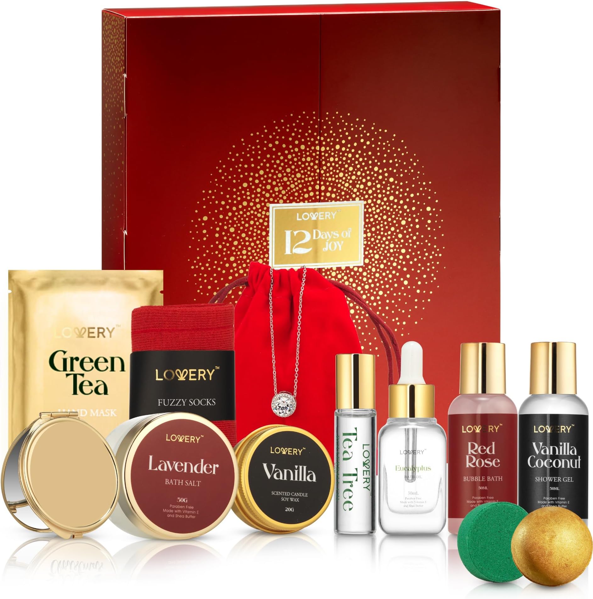 Amazon.com : The Body Shop 25-Piece Holiday Beauty Deluxe Advent ...