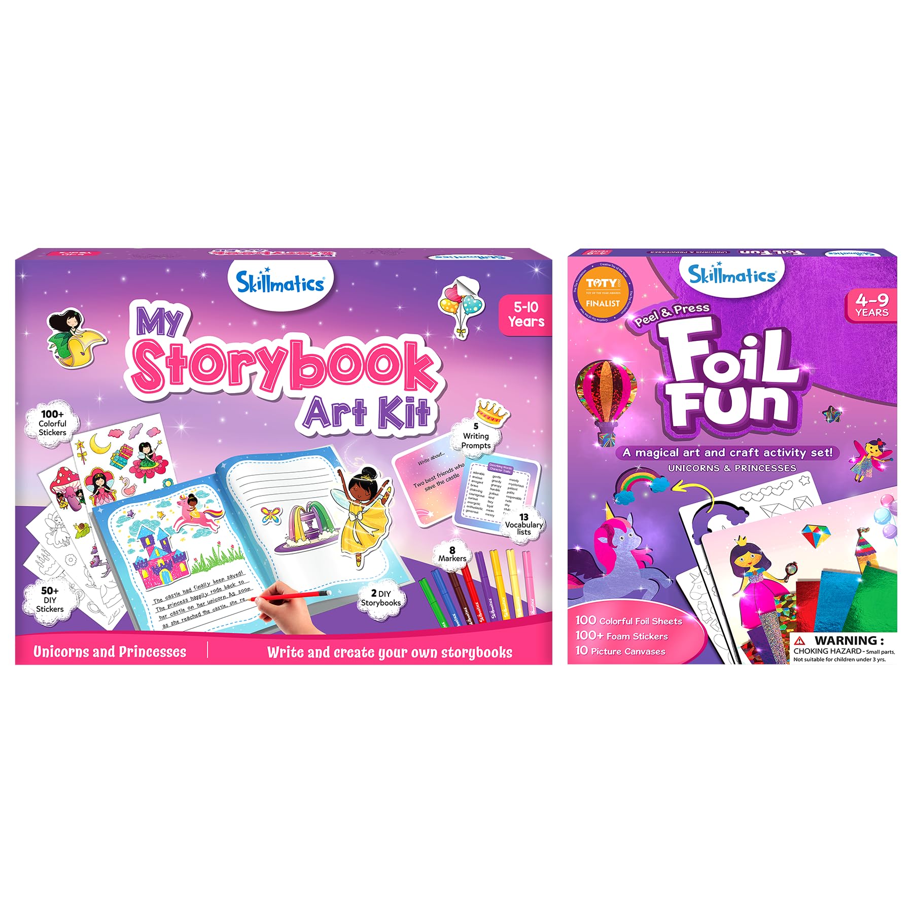 Amazon.com: Skillmatics Storybook Art Kit & Foil Fun Unicorns ...