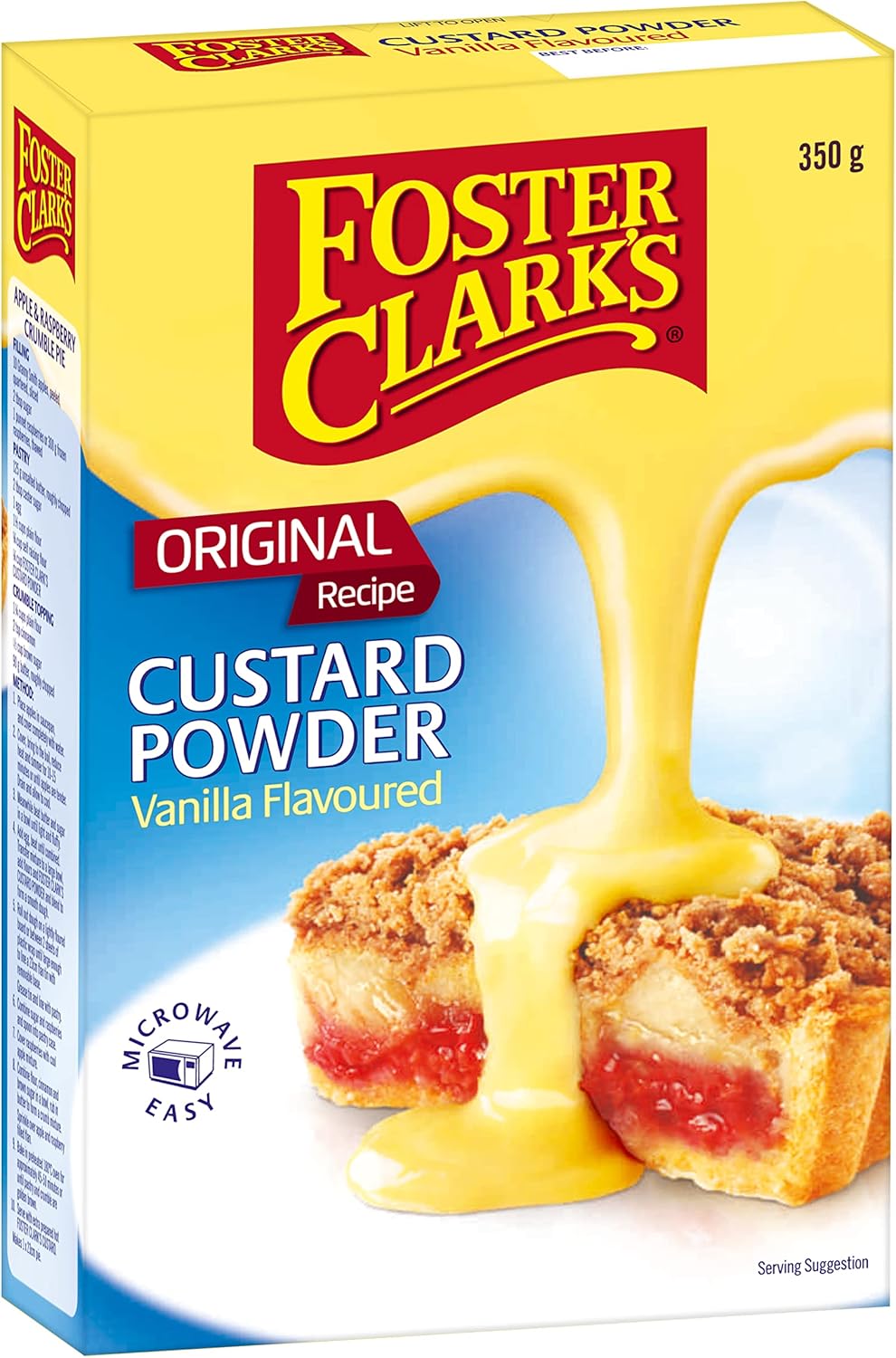 Buy Foster Clarks Original Custard Powder - Vanilla Flavour 350g Online ...