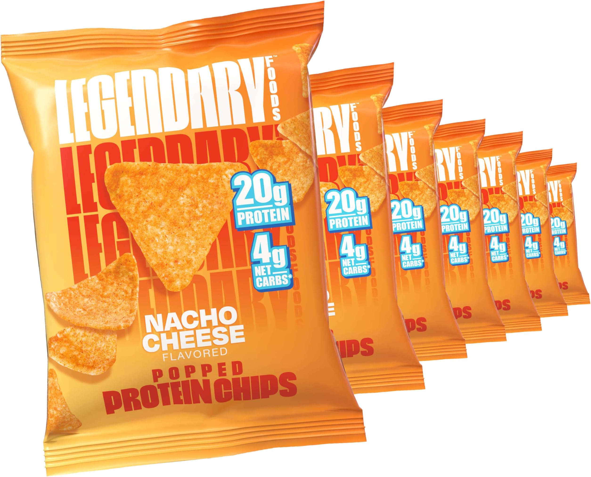 Amazon.com : Legendary Foods 20gr Protein Chips - Keto Friendly and ...