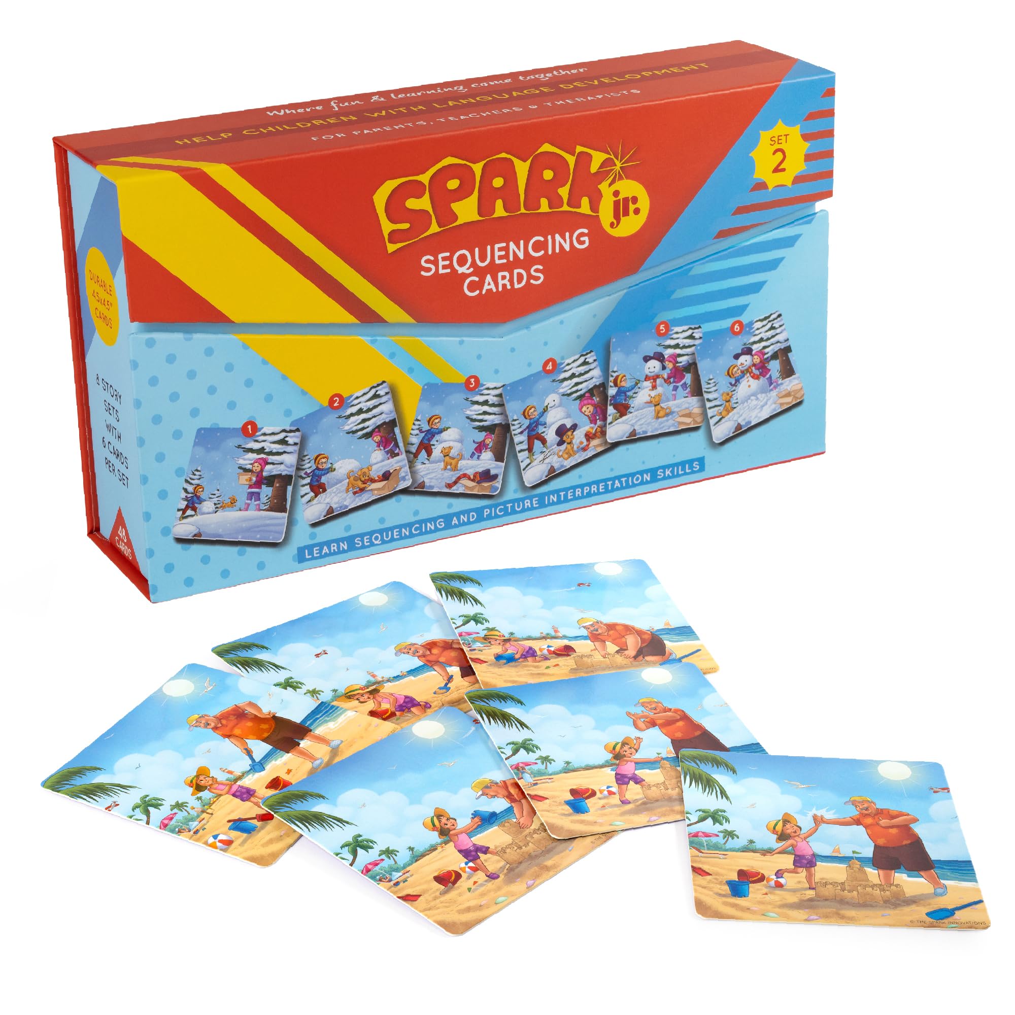 Spark Innovations Sequencing Cards Speech Therapy Autism Therapy Sel ...