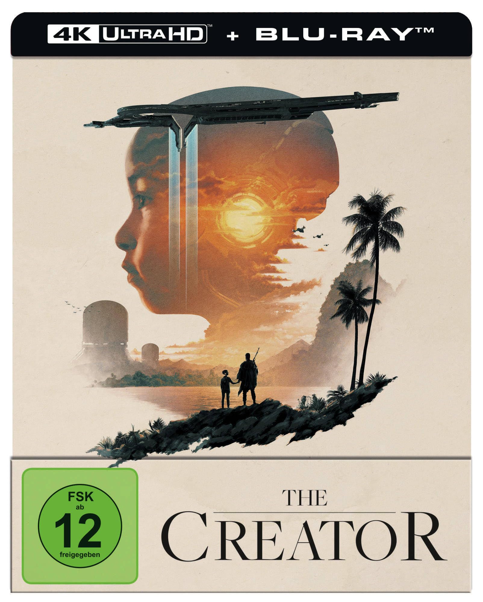 The Creator – Limitiertes Steelbook (4K Ultra HD) (+ Blu-ray): Amazon ...