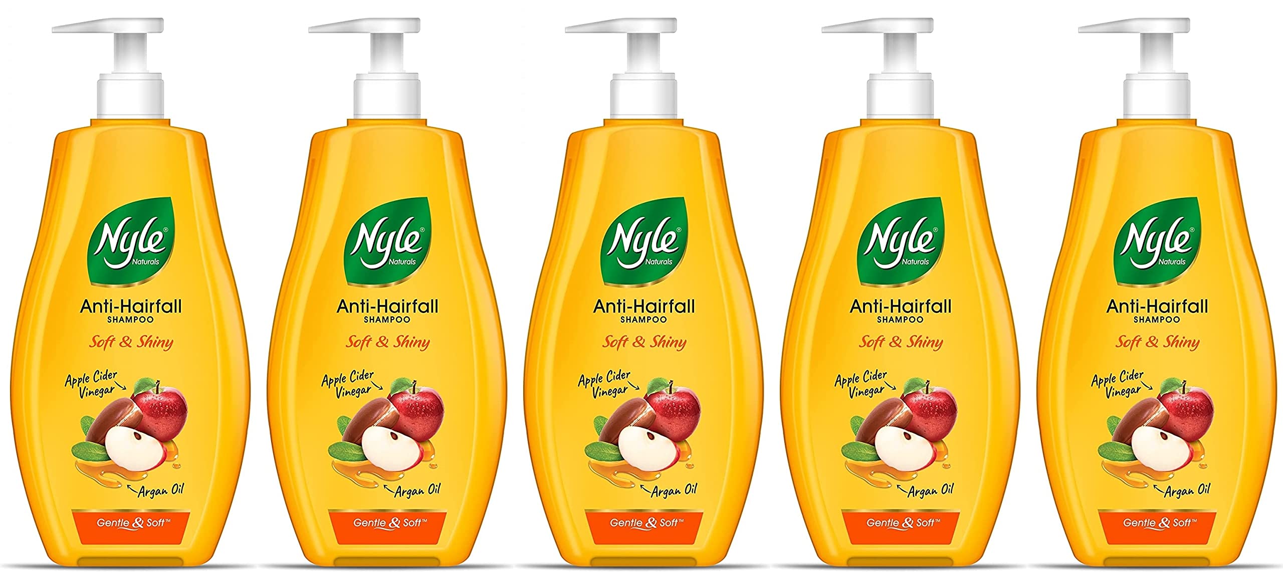 Buy Nyle Naturals Soft and Shiny Anti Hairfall Shampoo, With Goodnes Of ...