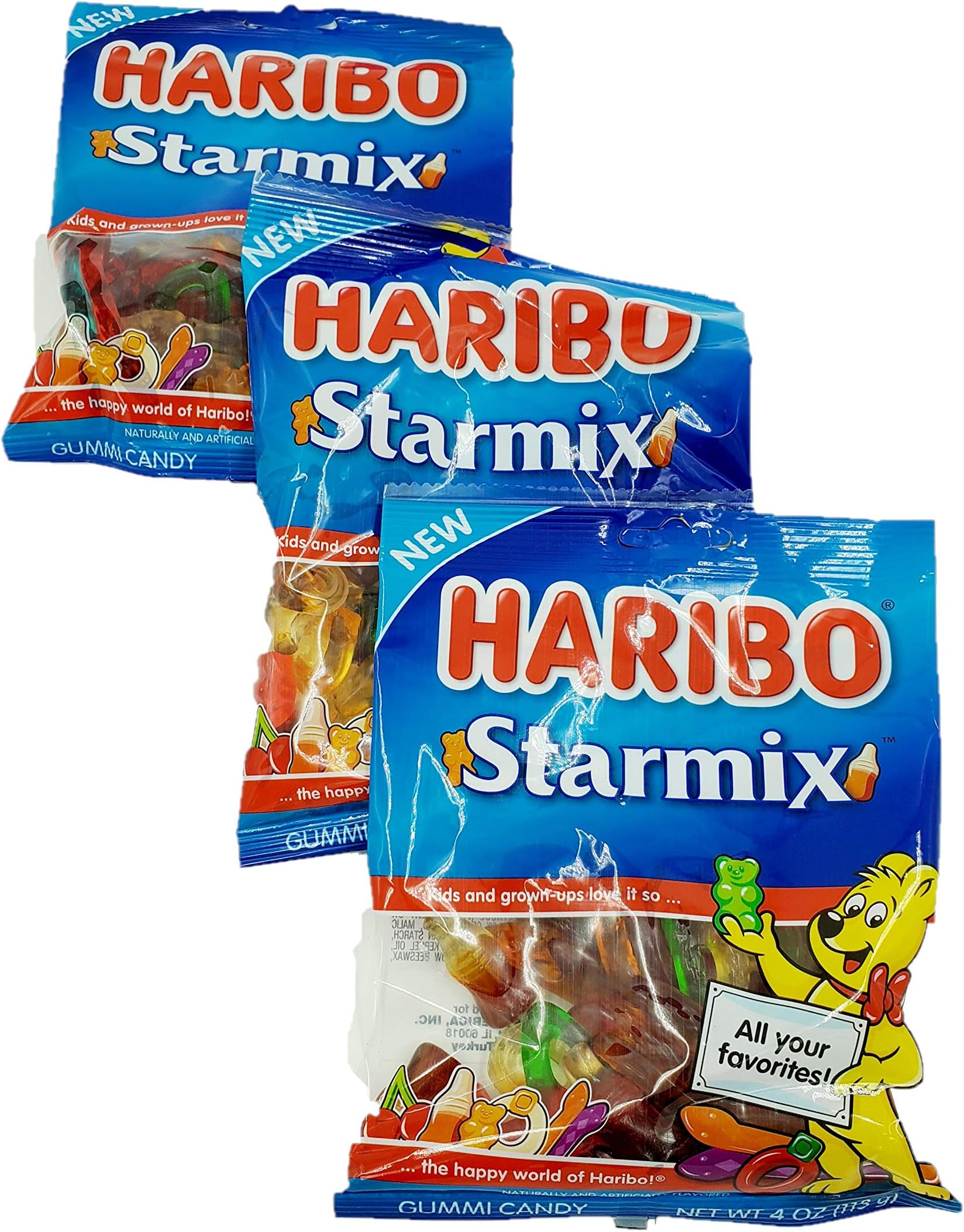 Amazon.com : HARIBO Gummi Candy, Twin Snakes, 5 oz. Bag (Pack of 12 ...