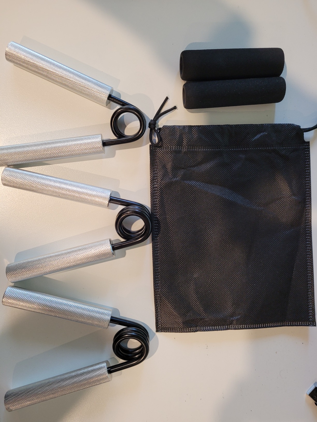 Hand Gripper Set of 3 (100, 150, 200 lbs) - Heavy Grippers, Arm Muscle ...