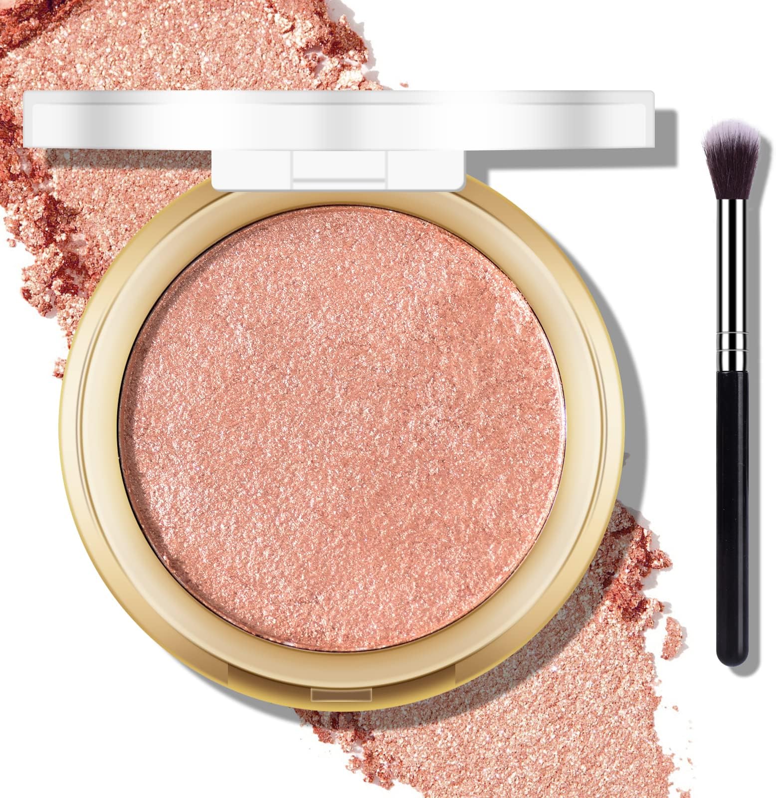 Amazon.com: FREEORR Baked Highlighter Powder Palette, Makeup ...