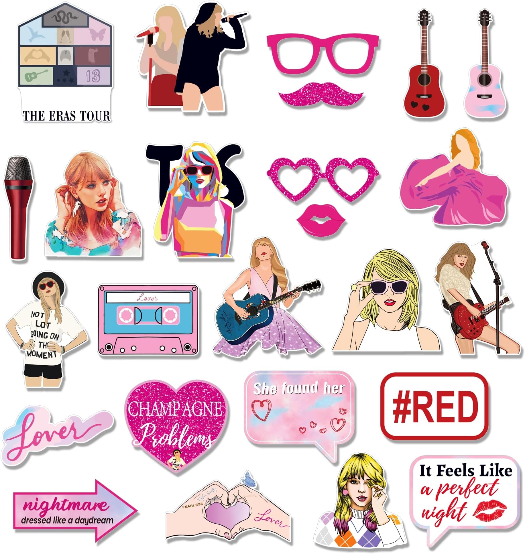 Amazon.com: Star Cutouts Singer Sparkles Cardboard Cutout with Free ...