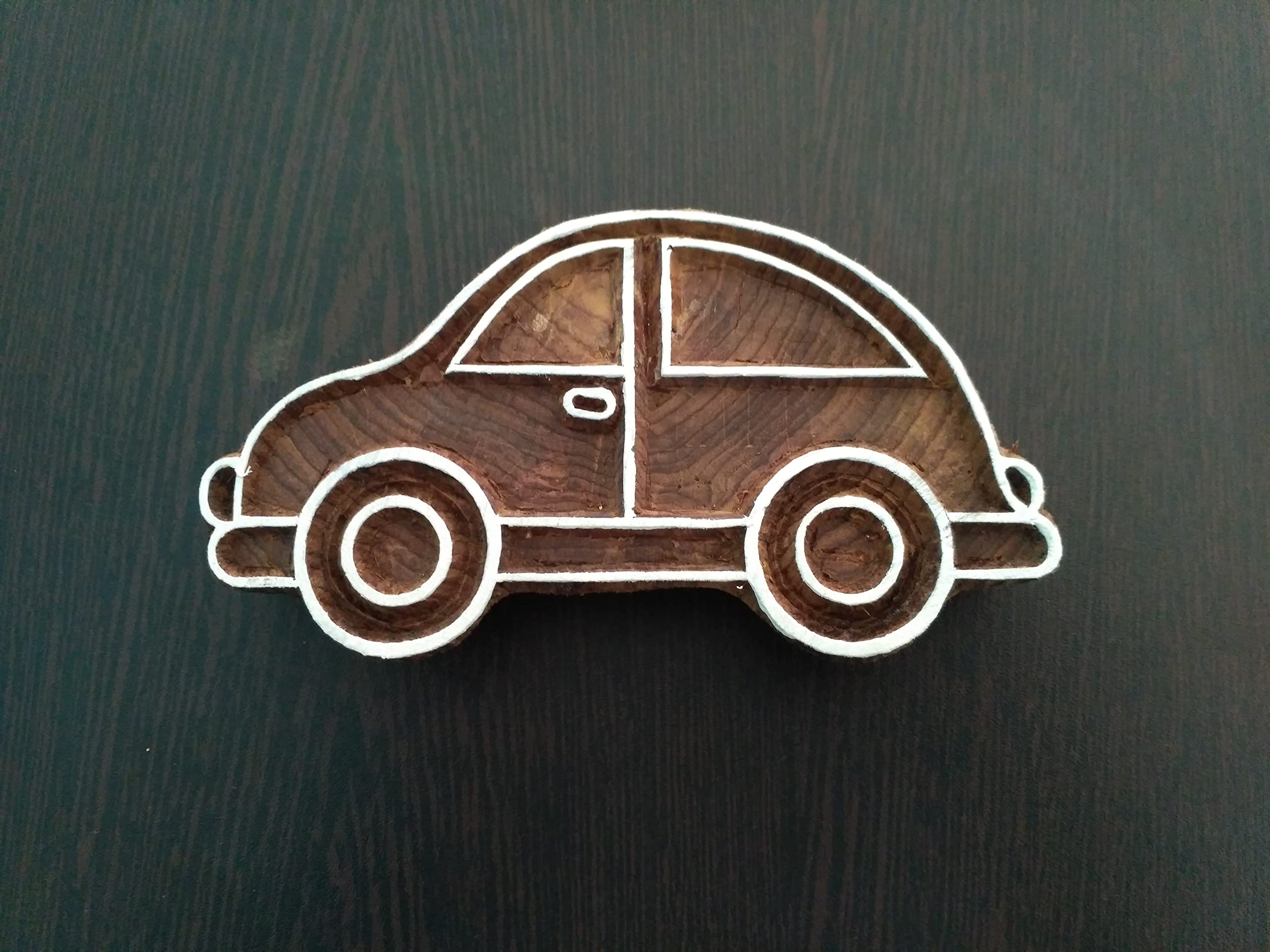 woodenblockstamps Car Design Printing Block Wooden Block Home Decor ...