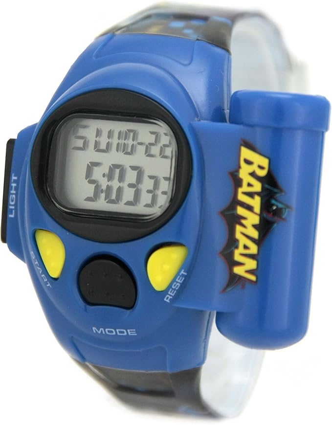 Batman Time Projection LCD Watch : Amazon.co.uk: Watches