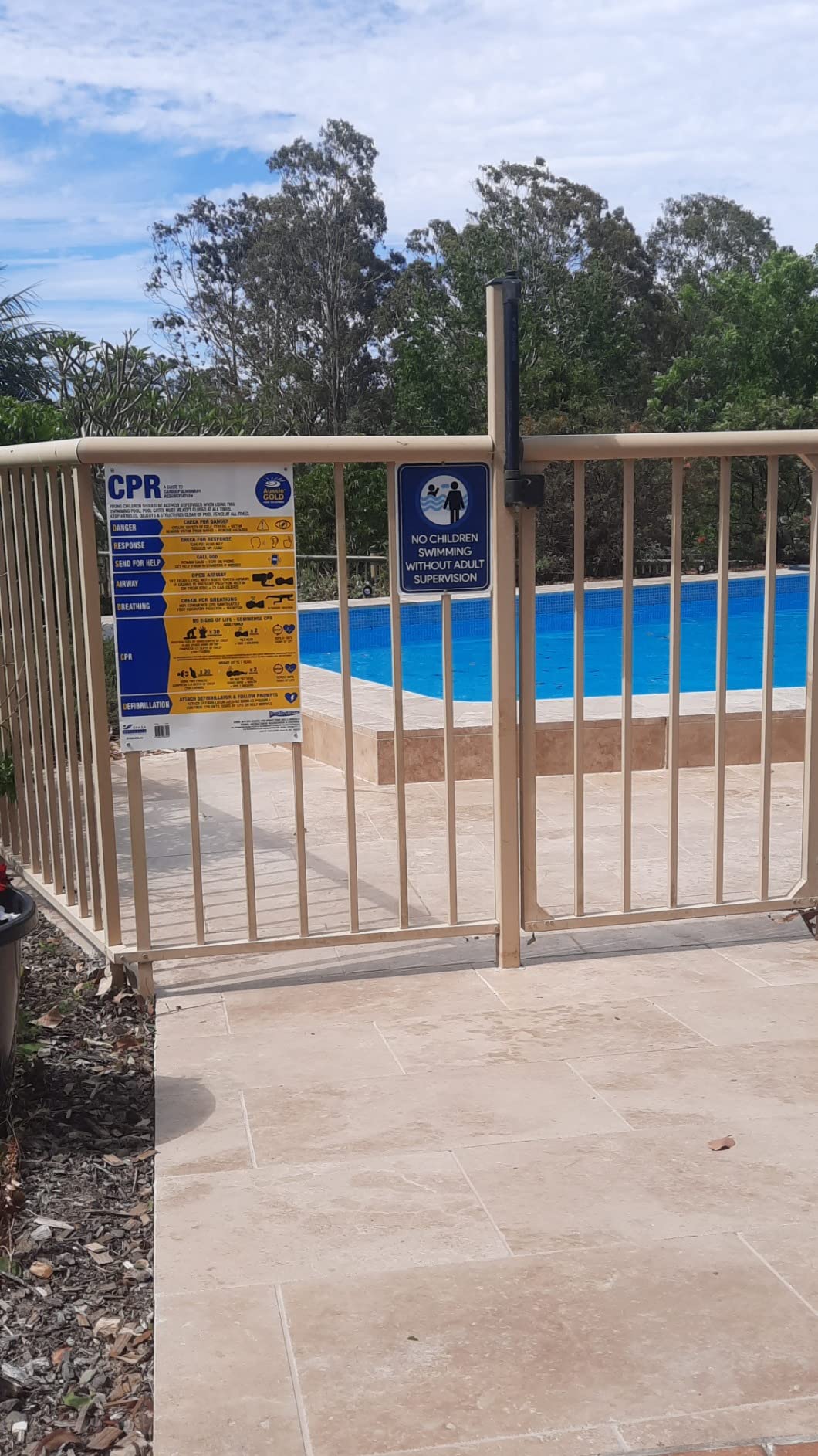 CPR Pool Sign 2022 updated DRSABCD PVC Swimming Pool Safety Sign ...