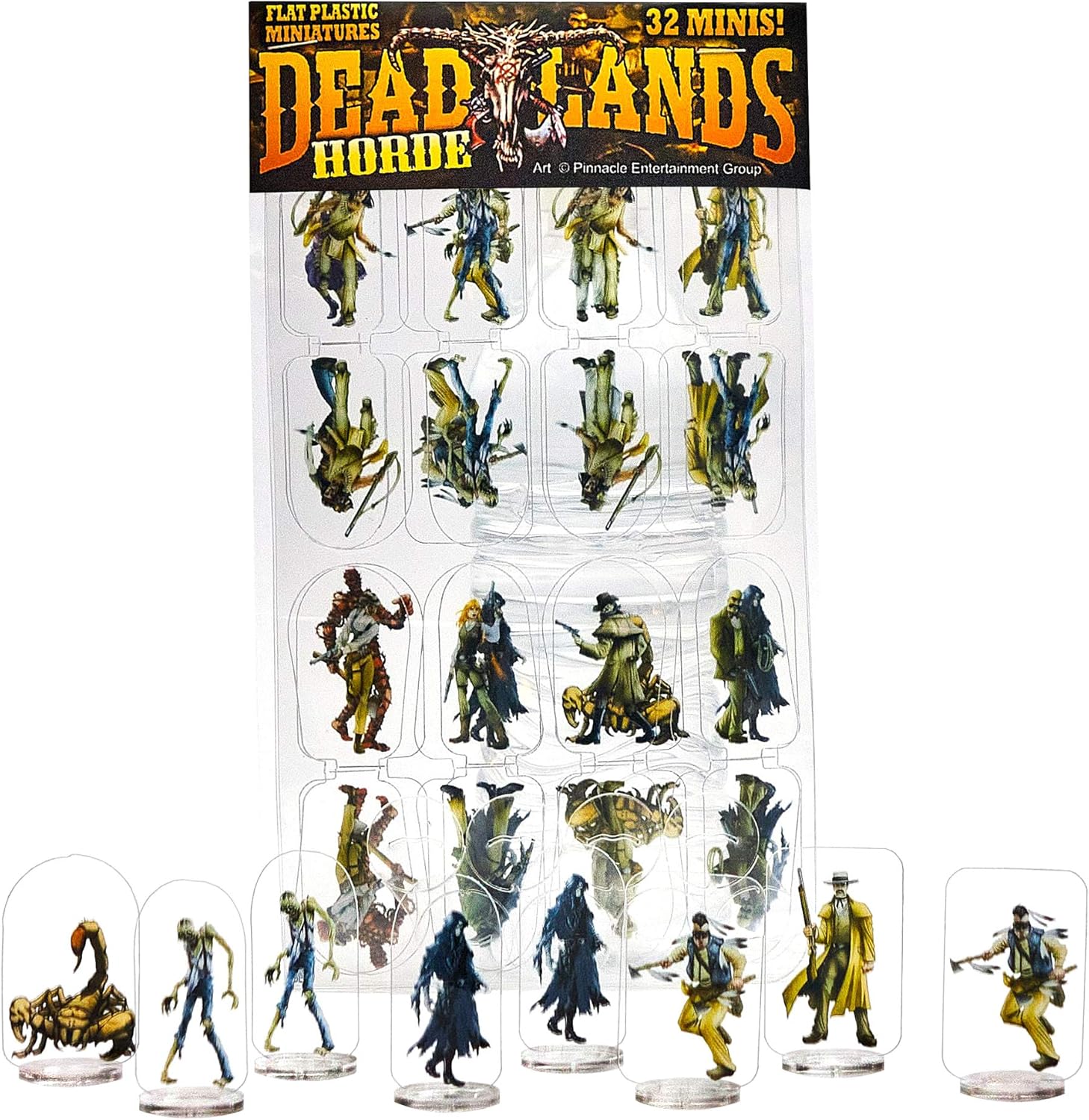 Amazon.com: Arcknight Flat Plastic Miniatures (Deadlands Horde) : Toys ...