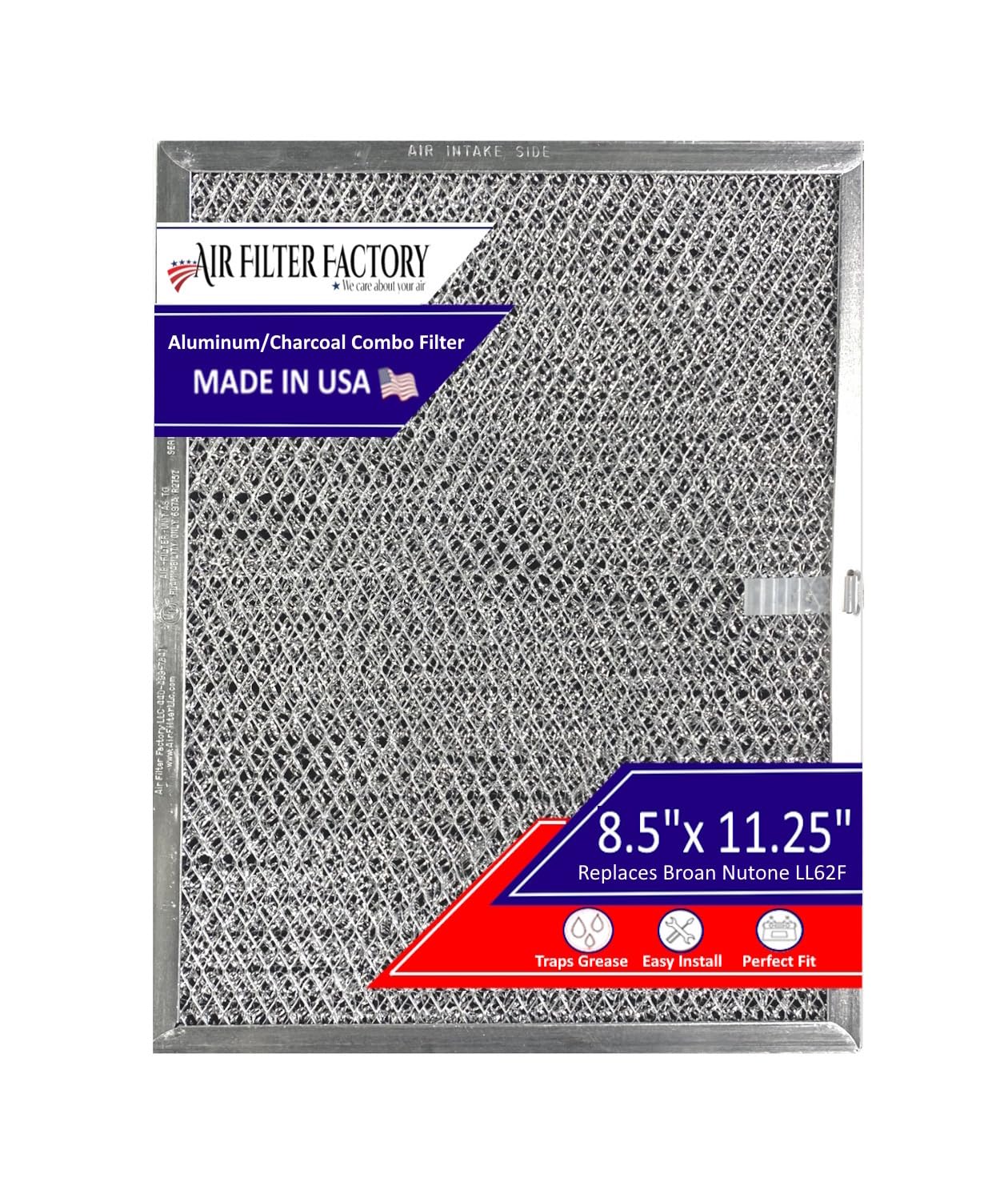 Amazon.com: Air Filter Factory LL62F, LL6200, MM 6500 Compatible For ...