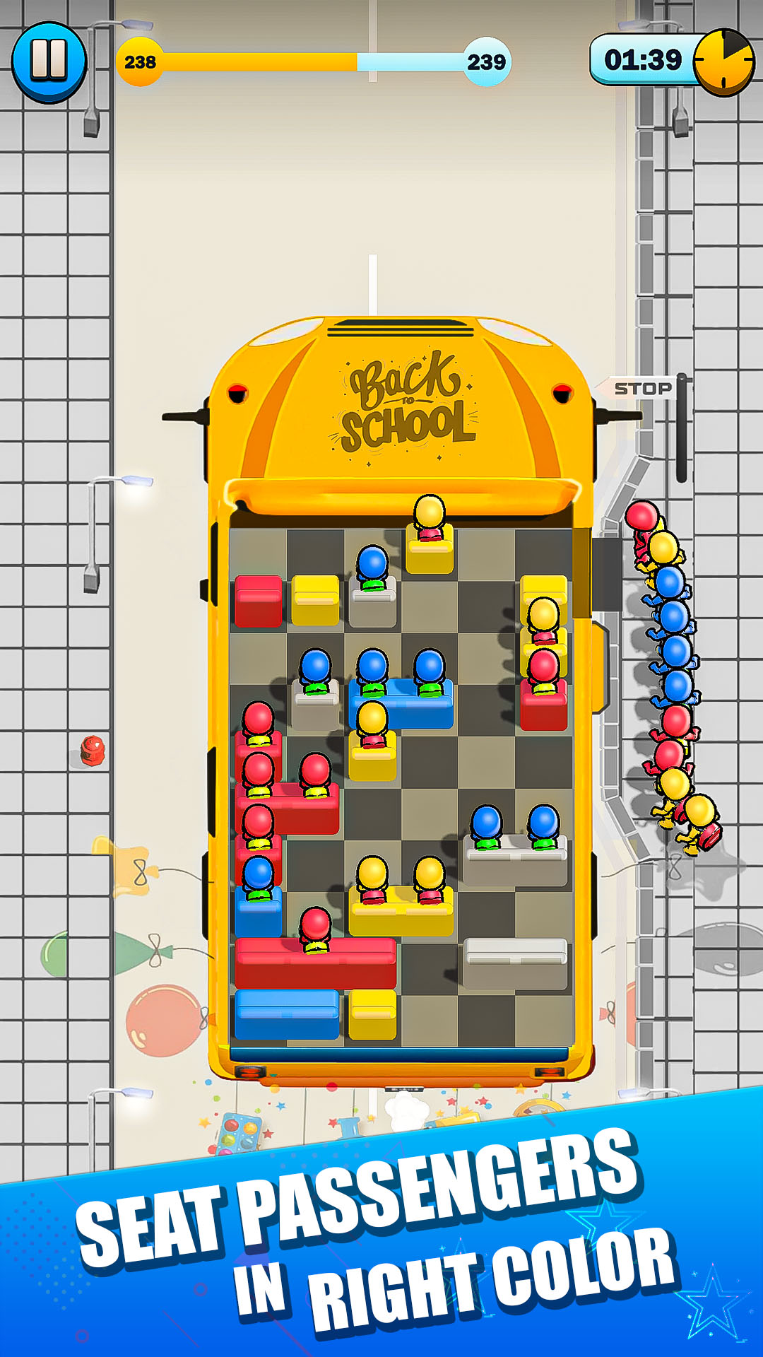 Seat Away 3D Unblock: Block Seat Sorting Puzzle Game - App on Amazon ...