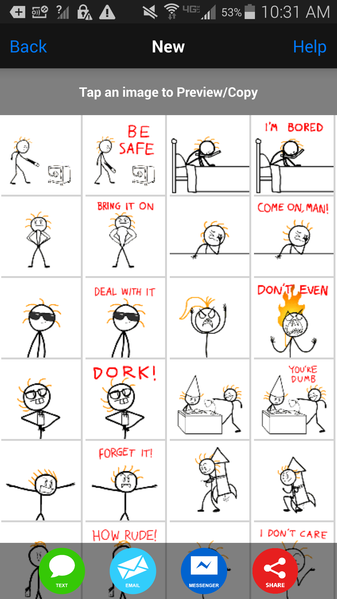 Stick Texting Lite - App on the Amazon Appstore