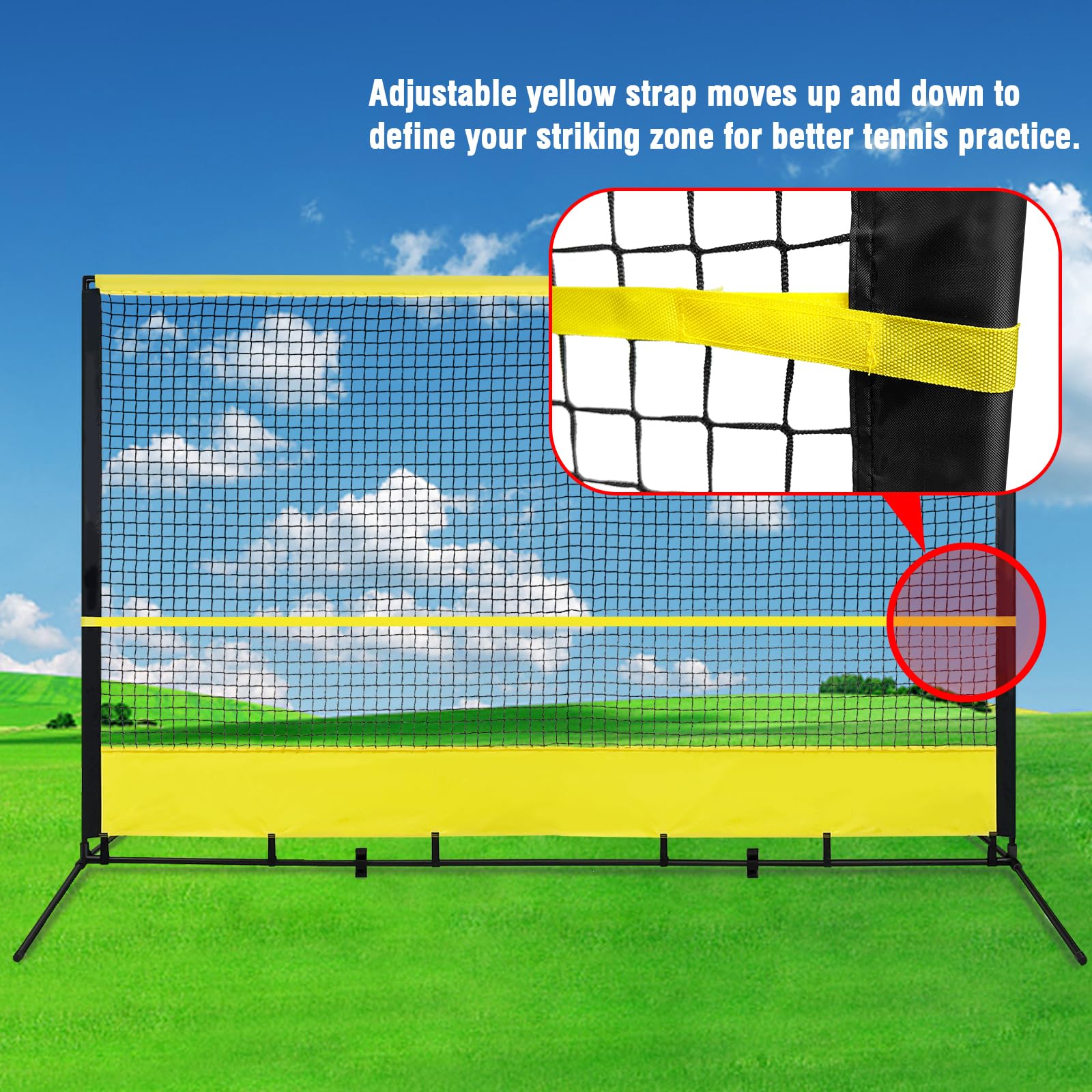 Snapklik.com : Tennis Rebound Net, Tennis Practice Rebounder Net ...