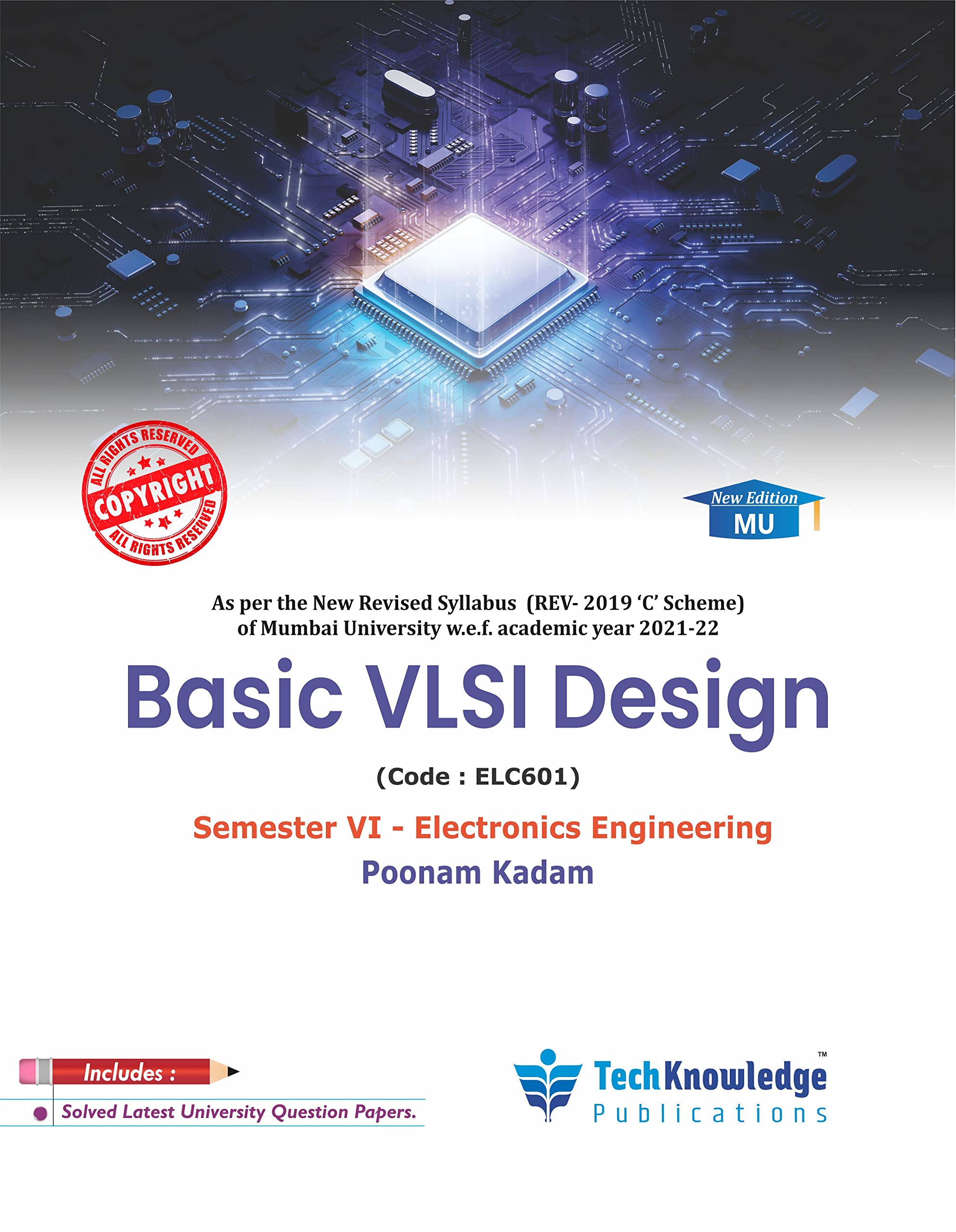 Basic VLSI Design For Mumbai University B.E. Electronics Engineering Sem 6 : Poonam Kadam ...
